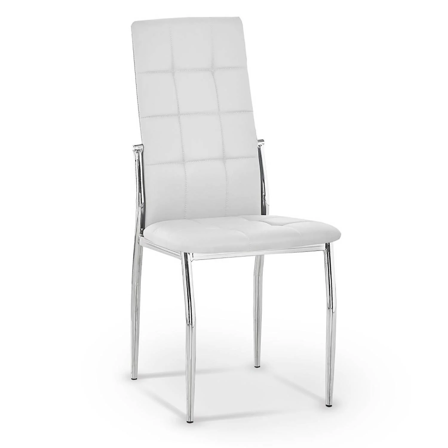 Silla Tapizada Lady PU Negra - Muebles | Lúzete
