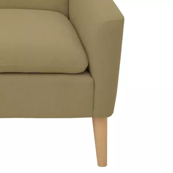 Sofá 1 Plaza Color Arena Oasis| Tienda muebles Lúzete